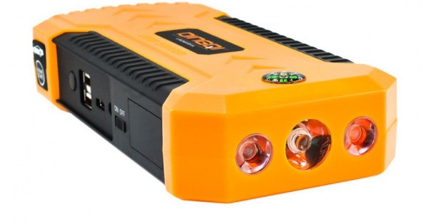 Φορητός Εκκινητής Μπαταρίας Αυτοκινήτου 12V με Power Bank / USB / Φακό ...