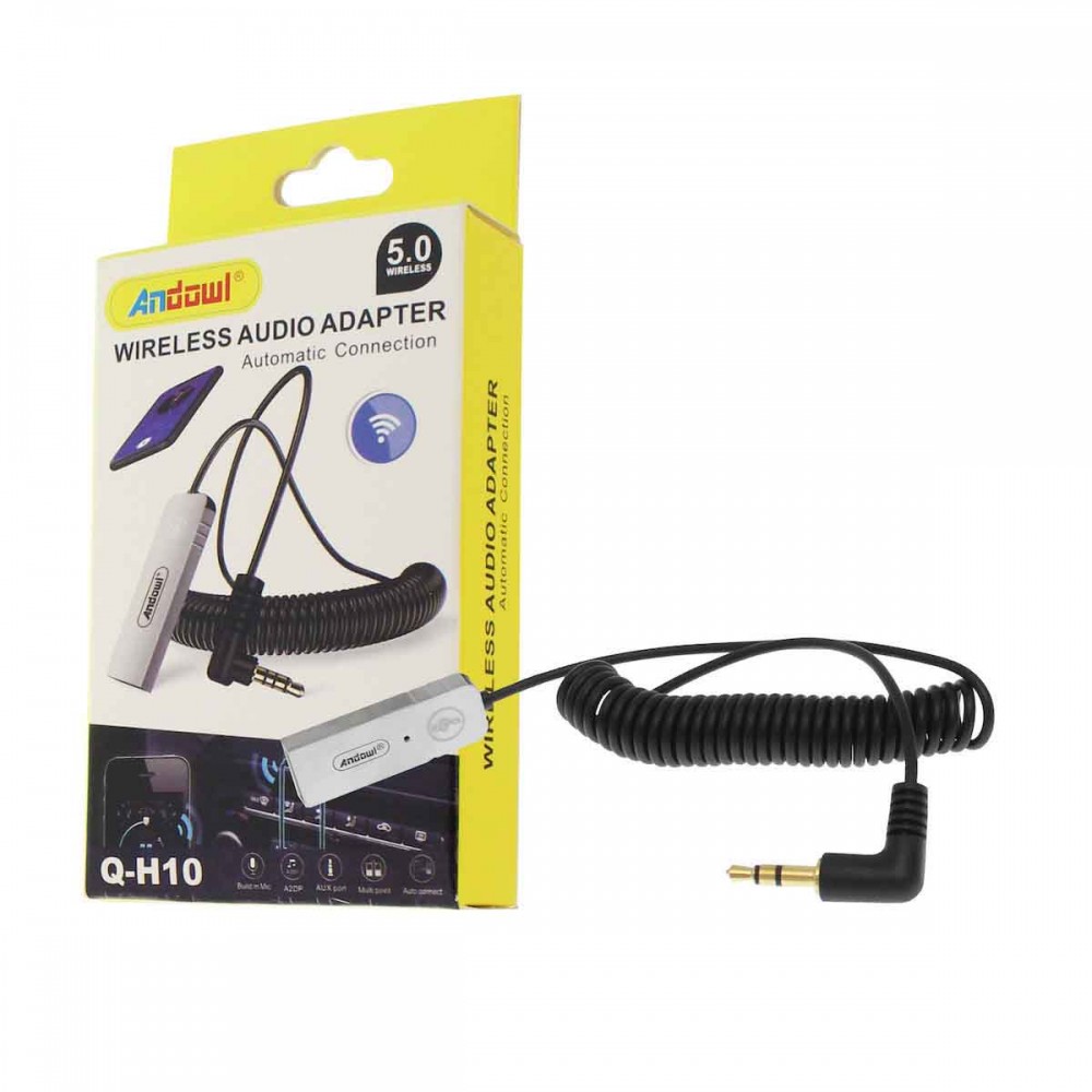 Andowl Bluetooth Αυτοκινήτου για το Ταμπλό (με USB θύρα Φόρτισης)
